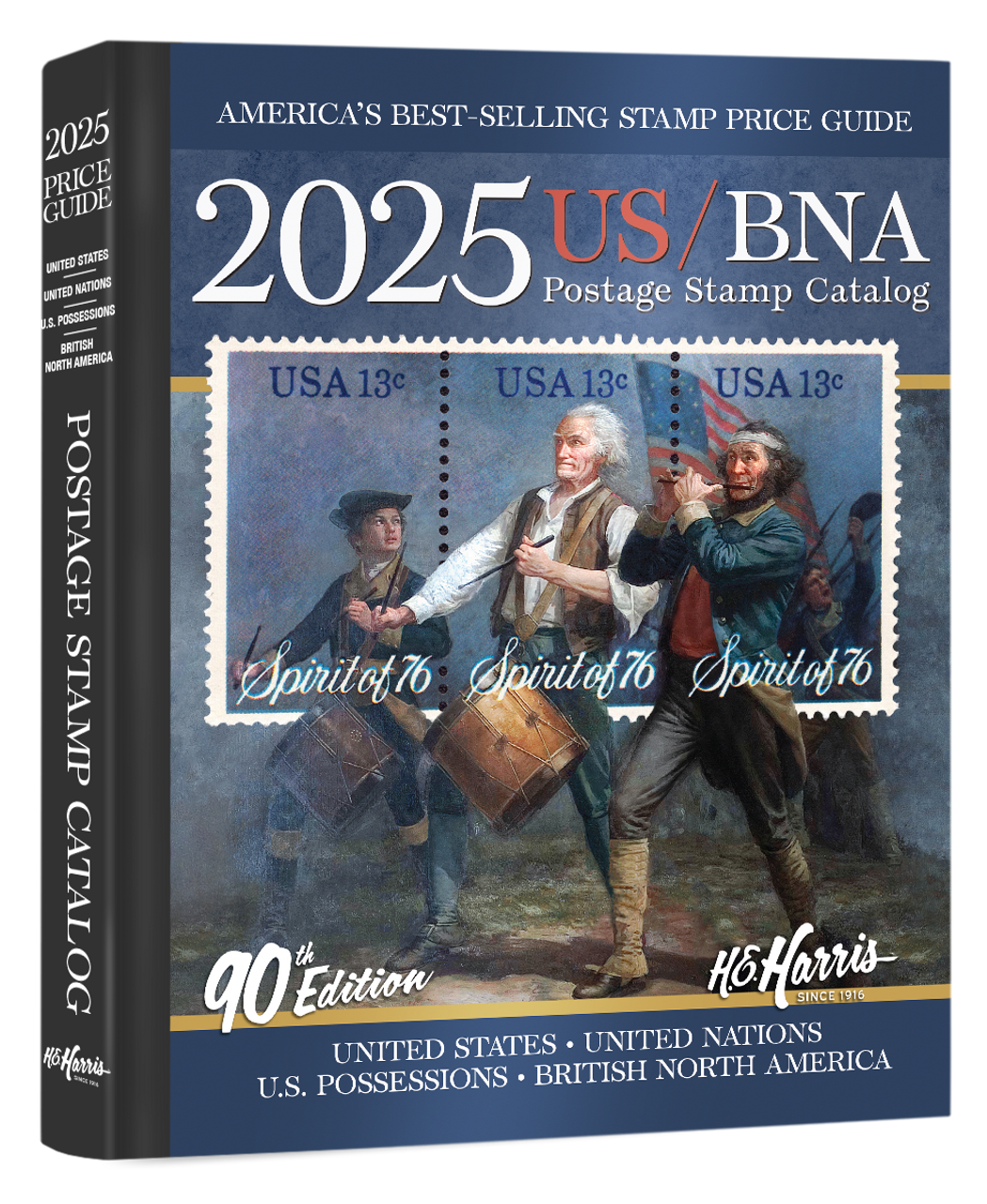 2025 British, North America Stamp Catalog Harris — Harry Edelman Inc.