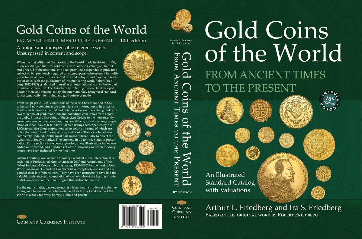Gold Coins of the World Friedberg Book 10th edition — Harry Edelman Inc.