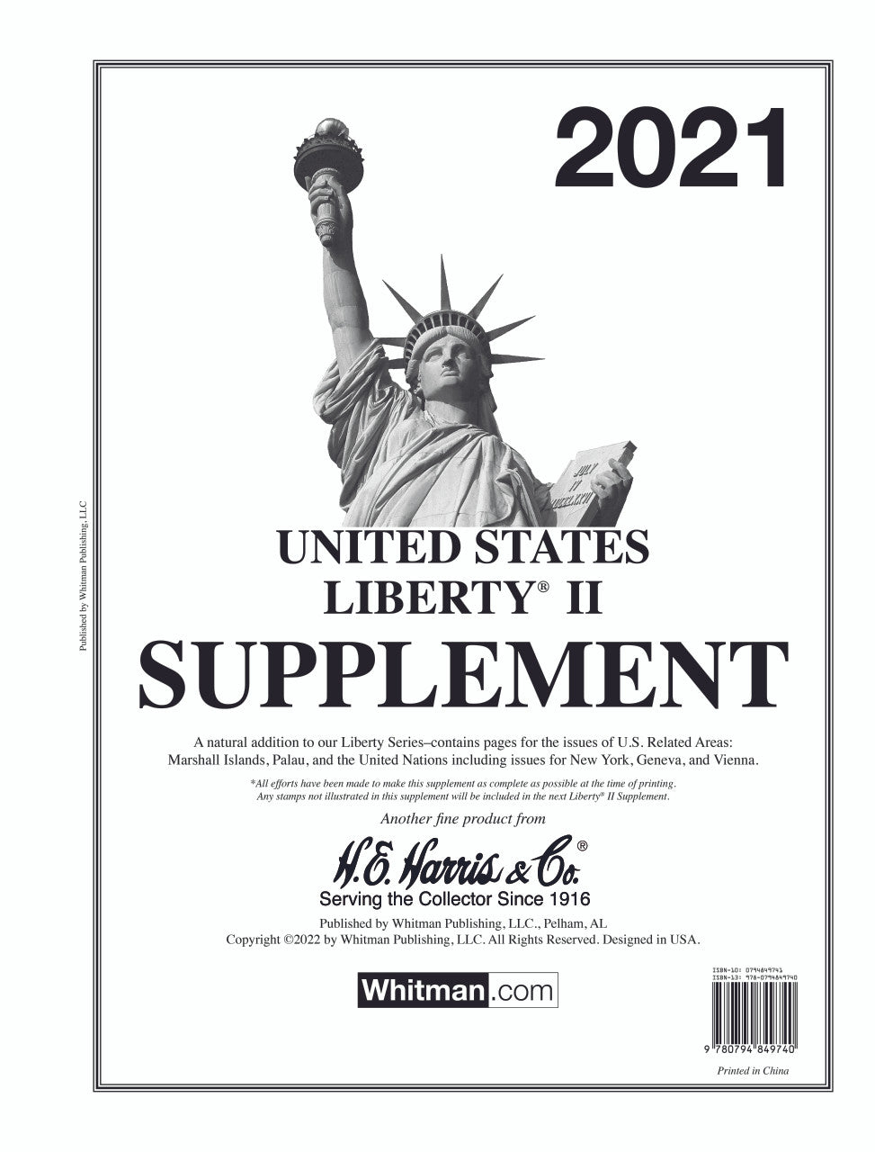 Liberty II 2021 Harris Supplements — Harry Edelman Inc.