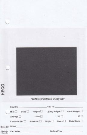 Heco #2 Stamp Sales Sheets (500 Qty) — Harry Edelman Inc.