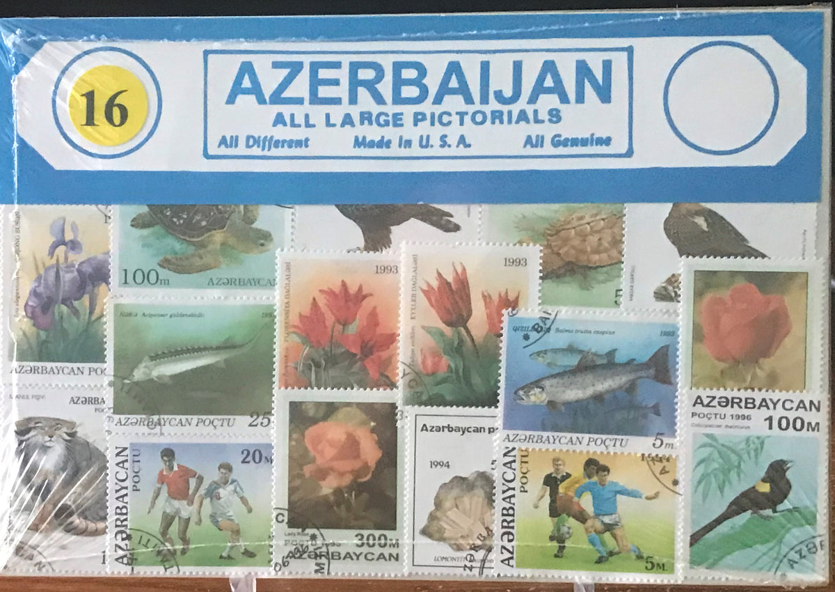 Azerbaijan Stamp Packet — Harry Edelman Inc.